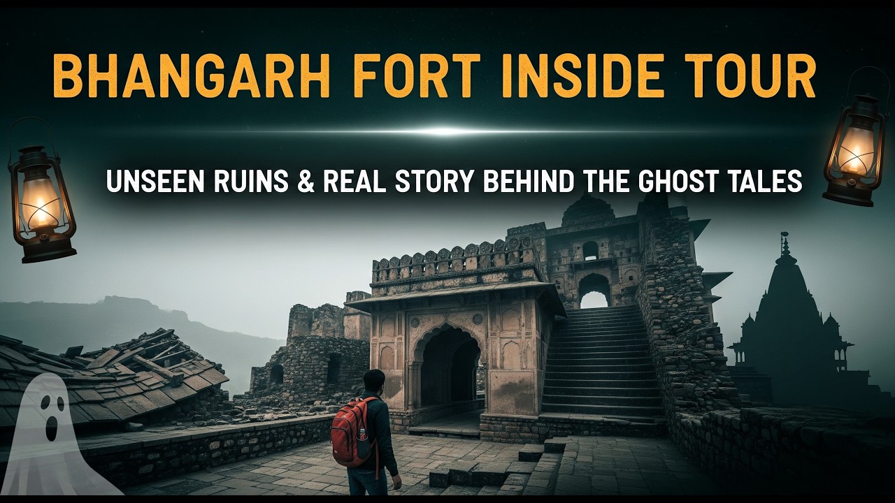 Bhangarh Fort Inside Tour 🏰 | भानगढ़ का रहस्य और इतिहास | Most Haunted ...
