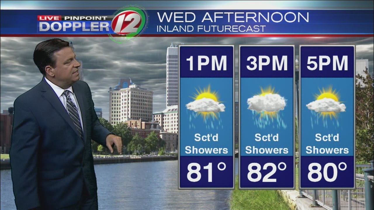 Chief Meteorologist Tony Petrarca's Forecast - YouTube