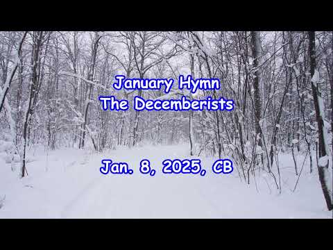January Hymn - The Decemberists: with Lyrics(가사번역) || 1월 찬가 - YouTube