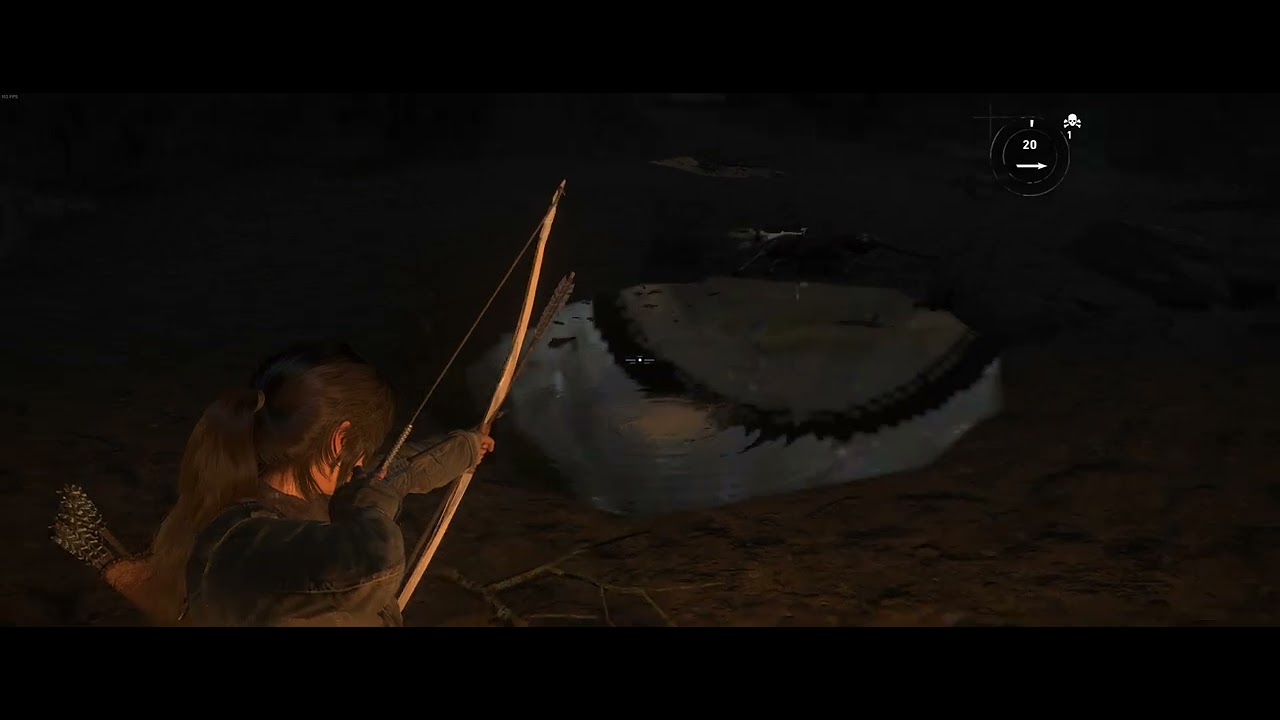 Rise of the Tomb Raider reflection bug/glitch. Wrong reflection. - YouTube