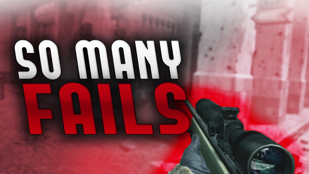 SO MANY FAILS! [COD4] - YouTube