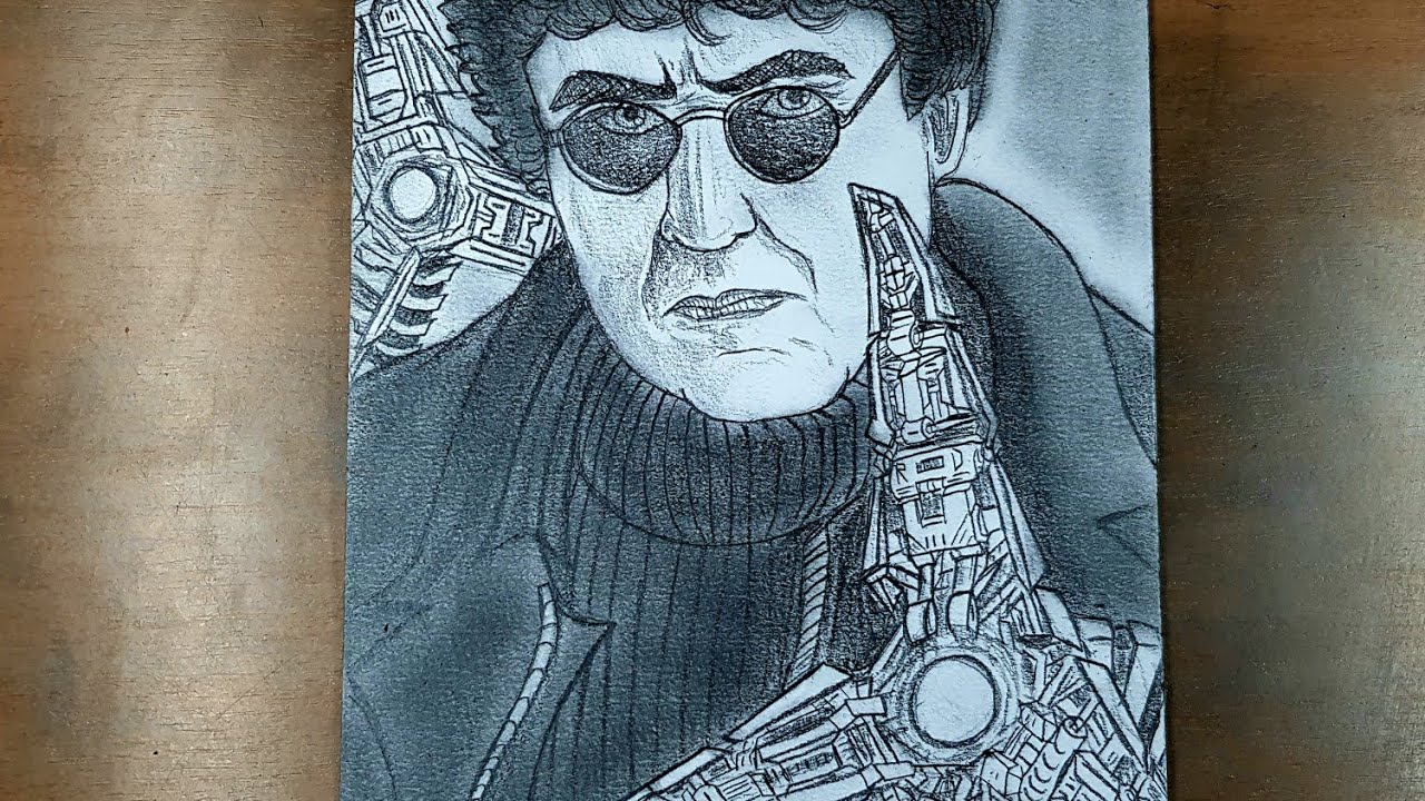 New Spider man NWH Doc Ock Poster drawing - YouTube