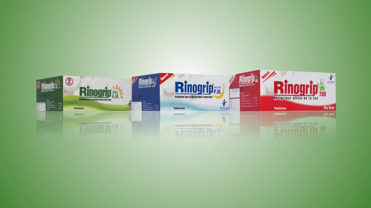 Rinogrip alvia los molestos sintomas de la gripe - YouTube