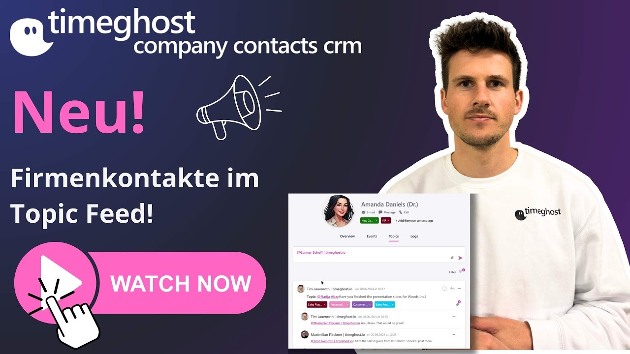 Kontakte & Topic Feed im Überblick! 📌 📇 - YouTube