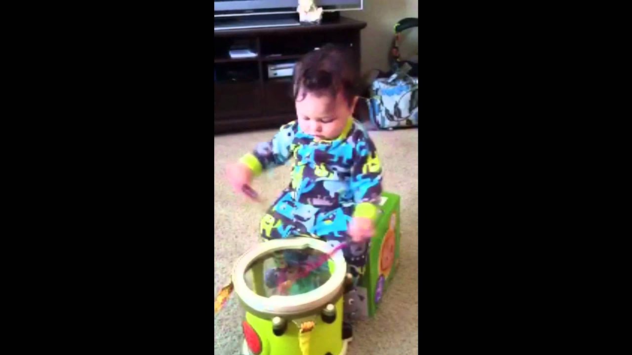 Cute Baby Bronson Rocks! - YouTube
