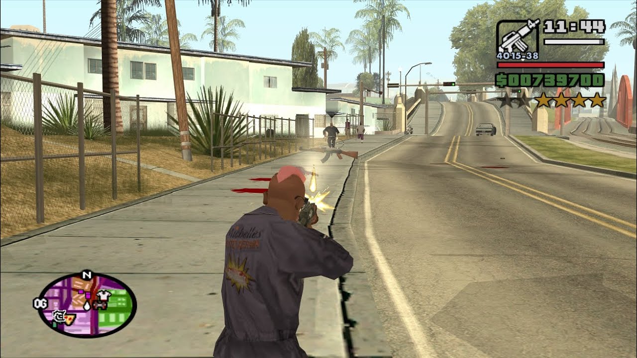 Starter Save-Part 115-The Chain Game Pink Hair-GTA SanAndreasPC ...