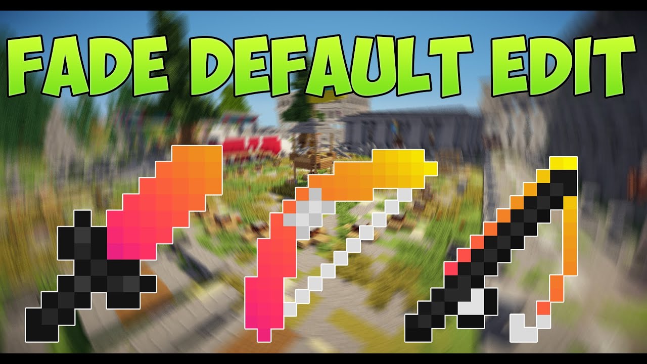 Minecraft PvP Texture Pack - Default Fade Edit : UHC & MCSG | Short ...