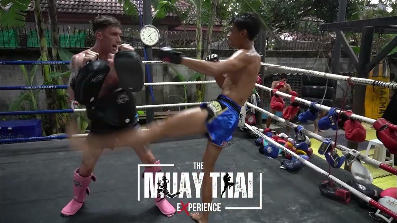Muay Thai Padwork Aliff Sor Dechapan/ Aliff Rakib with JP Gallacher (อาลีฟ ส.เดชะพันธ์) - YouTube