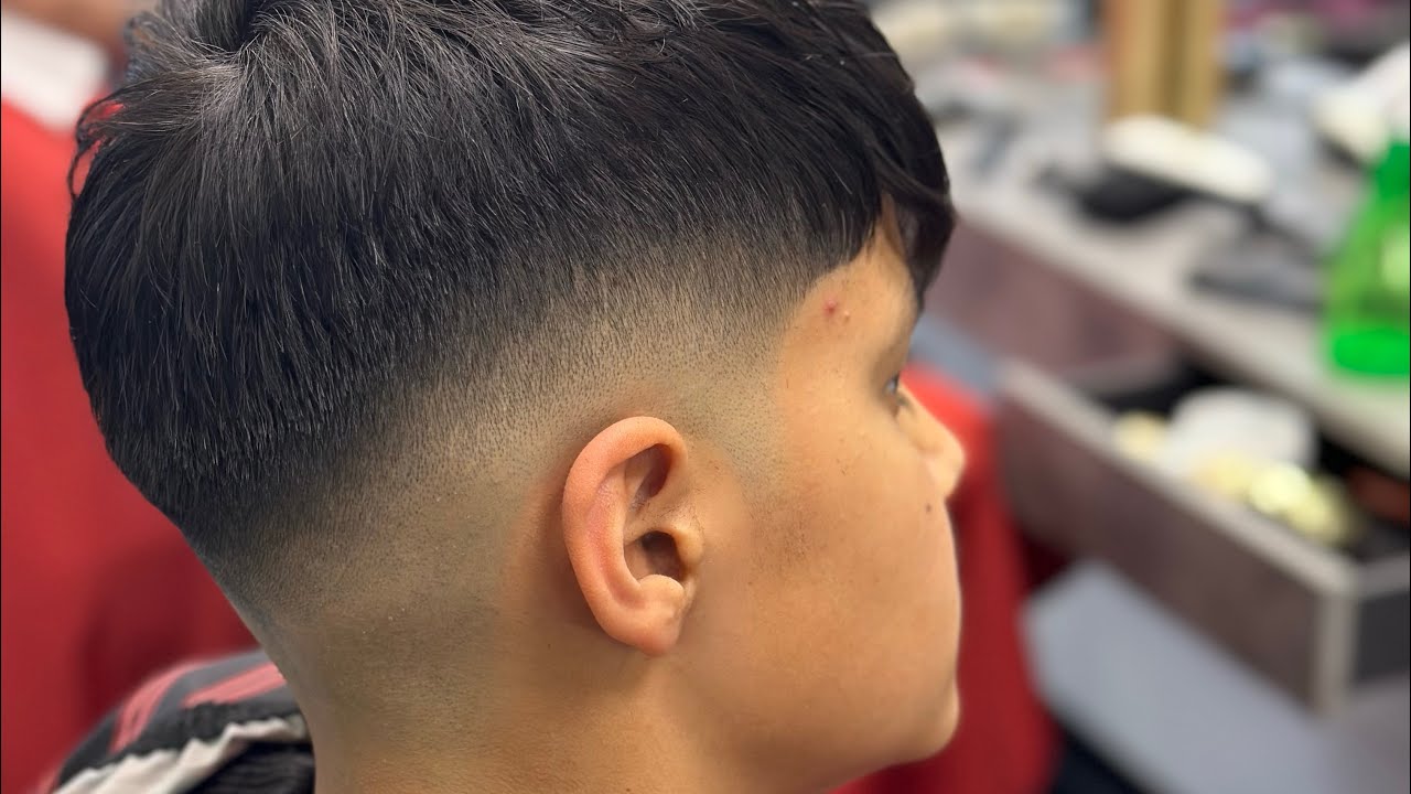 Haarschnitt Tutorial! Seiten auf null mit Übergang Tiefer Übergang ...