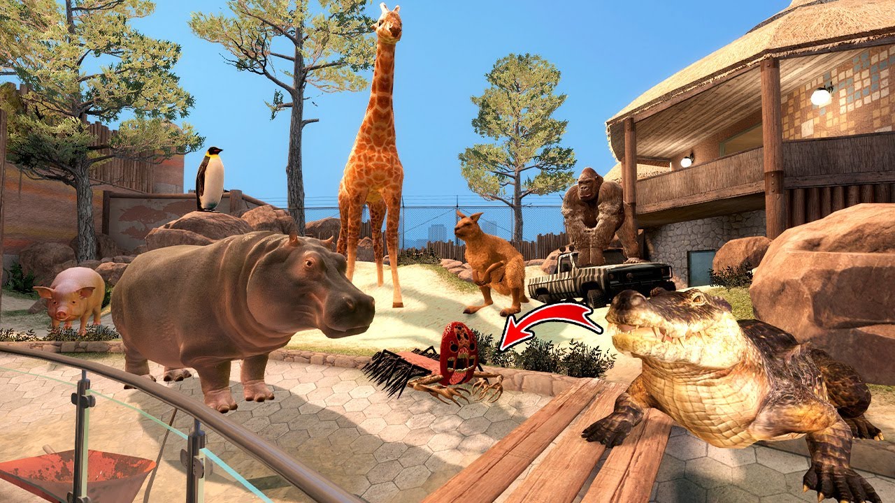 WHAT THE ZOOCHOSIS ZOO WAS LIKE BEFORE BEING INFECTED? Garry's Mod ...