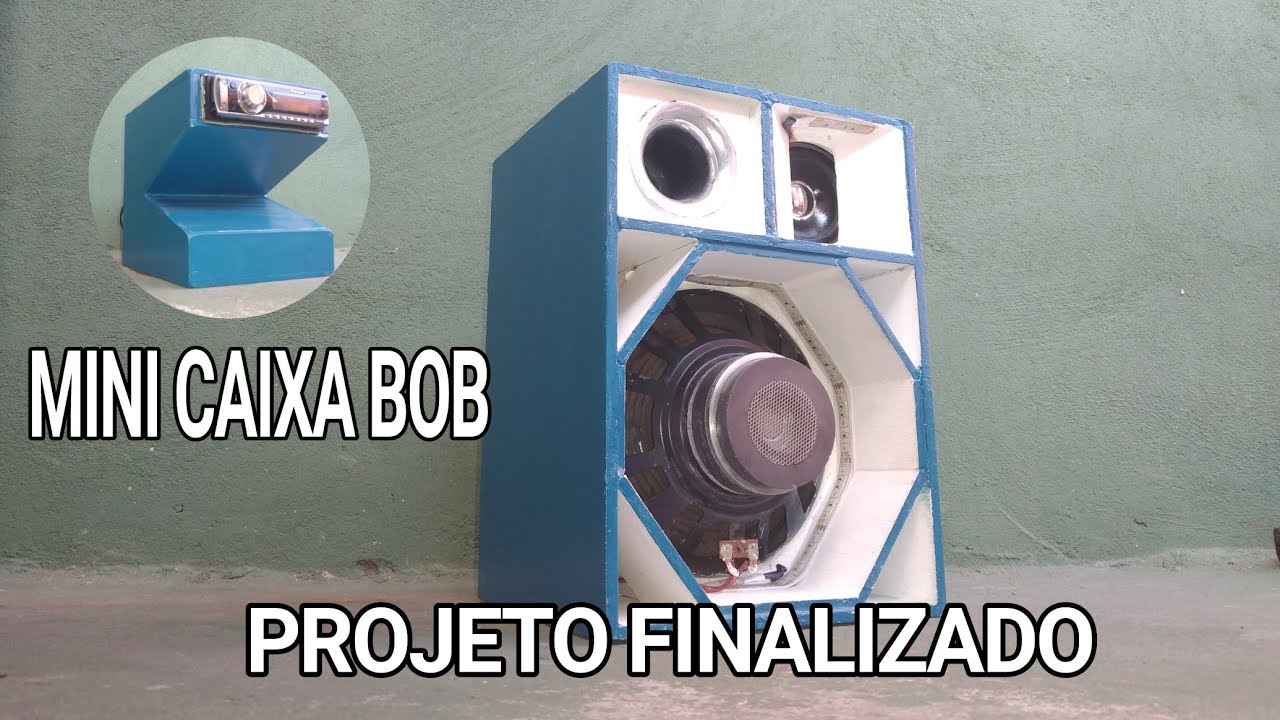 3 PARTE MINI CAIXA BOB PROJETO FINALIZADO - YouTube