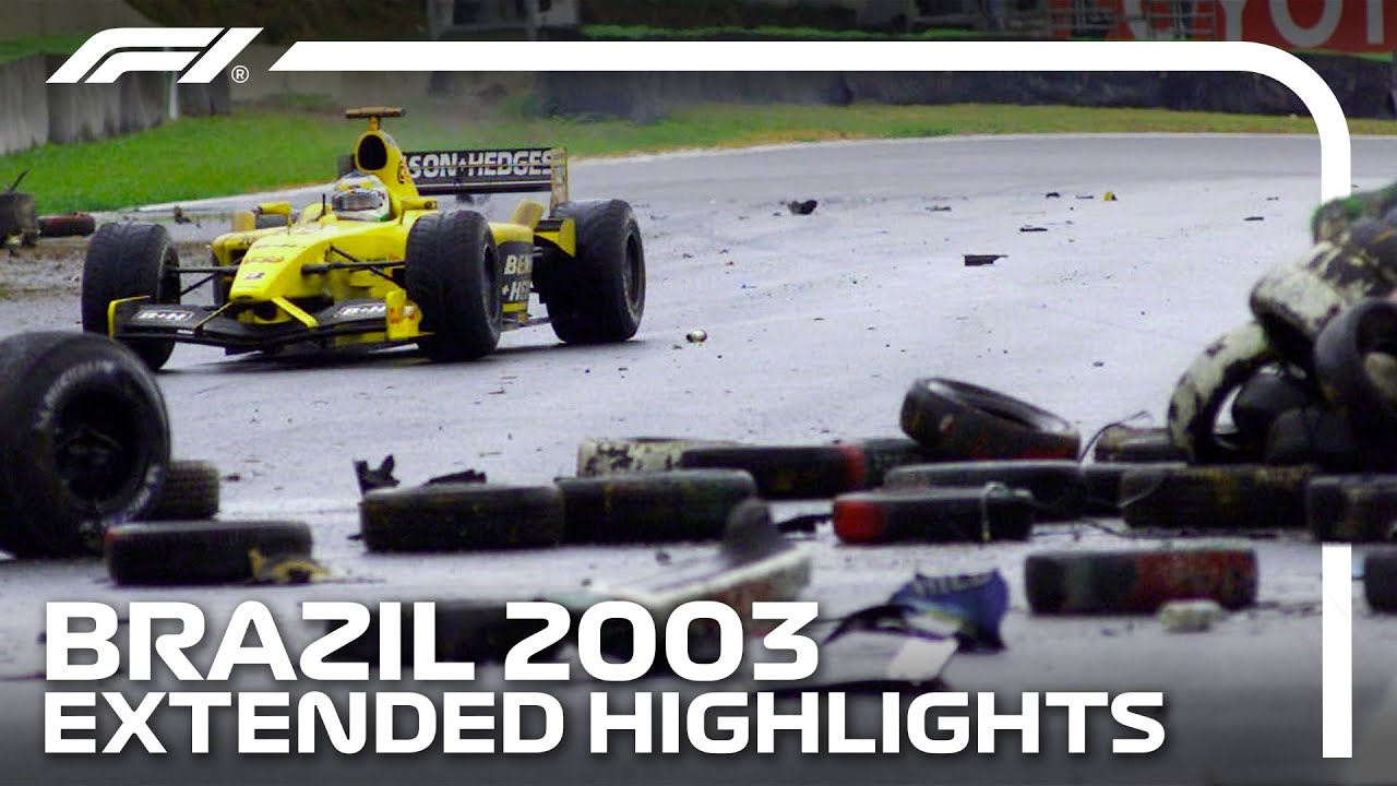 Wet Weather Mayhem In Interlagos! | 2003 Brazilian Grand Prix ...