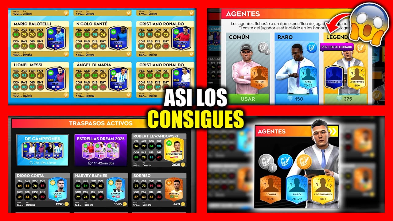 CÓMO y CUANDO CONSEGUIR JUGADORES PRIME en DLS 25 - YouTube