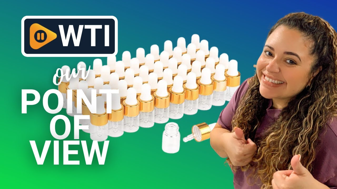 Wresty Clear Glass Dropper Vails | Our Point Of View - YouTube