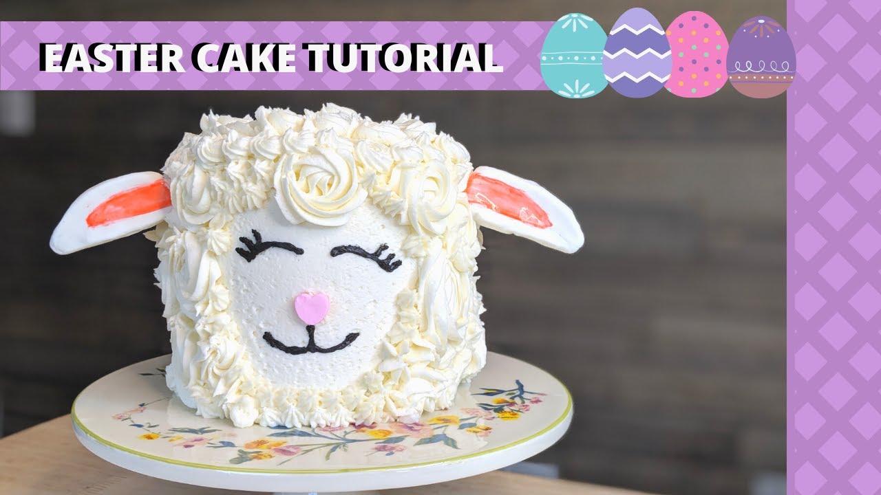 LAMB CAKE TUTORIAL || EASTER CAKE - YouTube