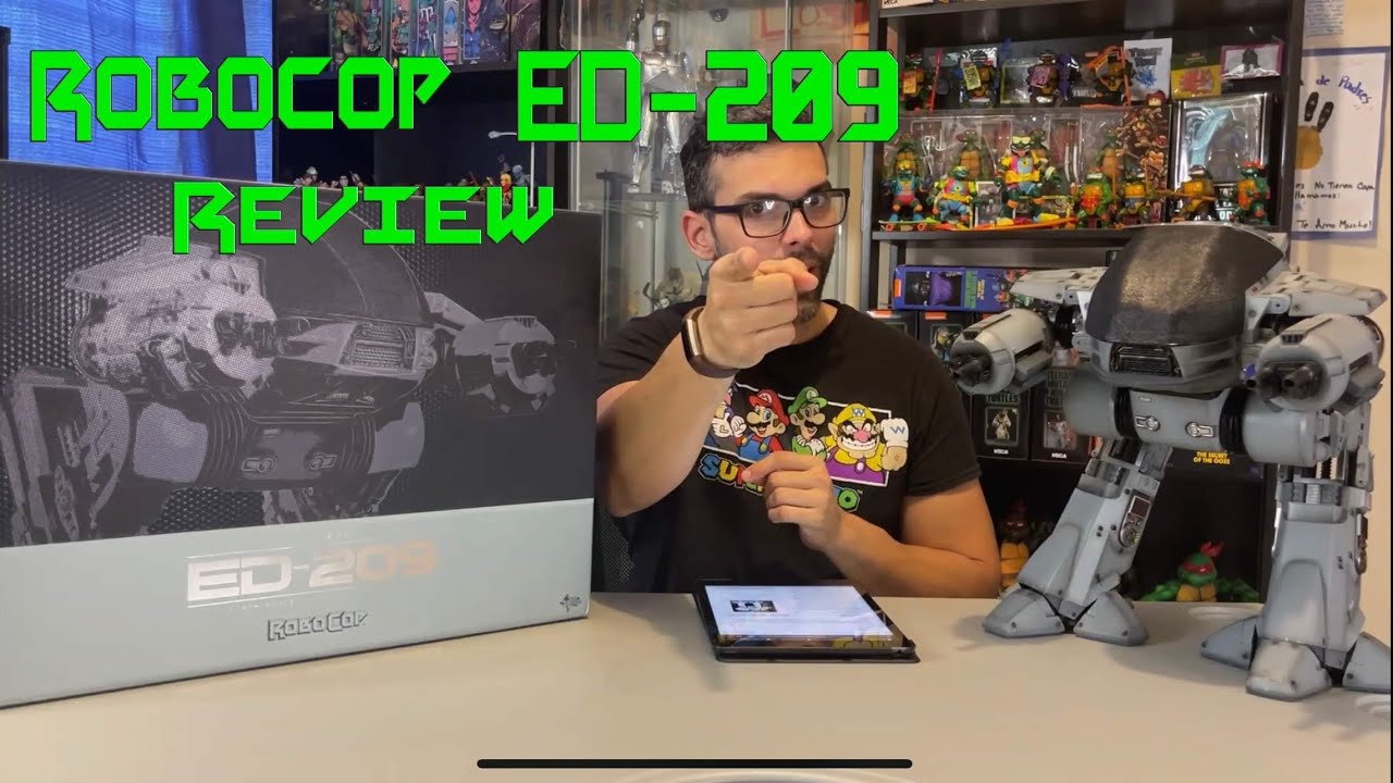 Review de ED-209 de Robocop - YouTube