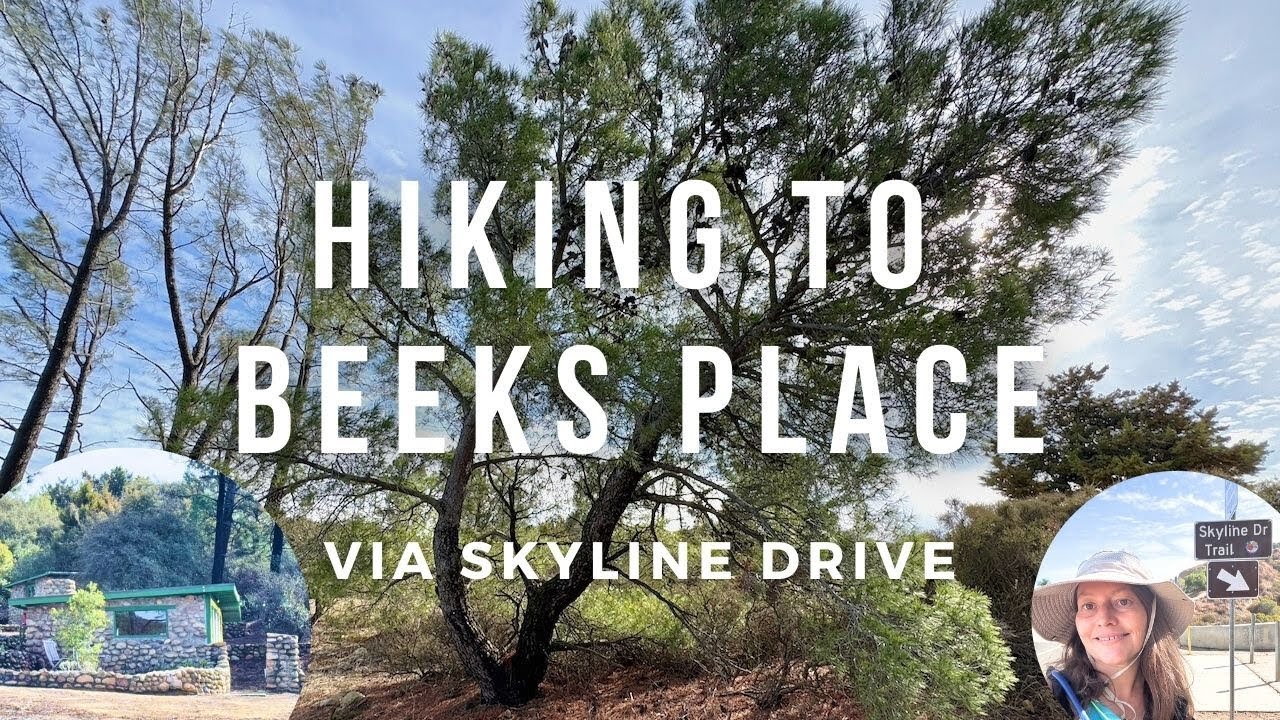 Hiking to Beeks Place from Skyline Drive in the Santa Ana Mountains ...
