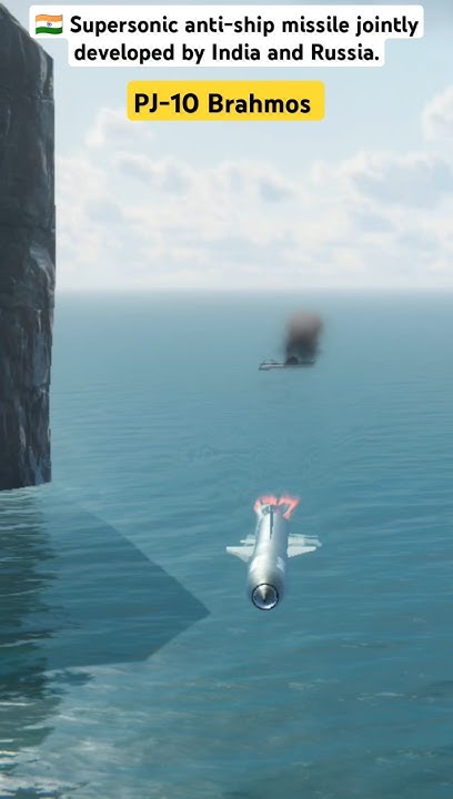 PJ-10 Brahmos - Supersonic anti-ship missile | Modern warships #Shorts ...