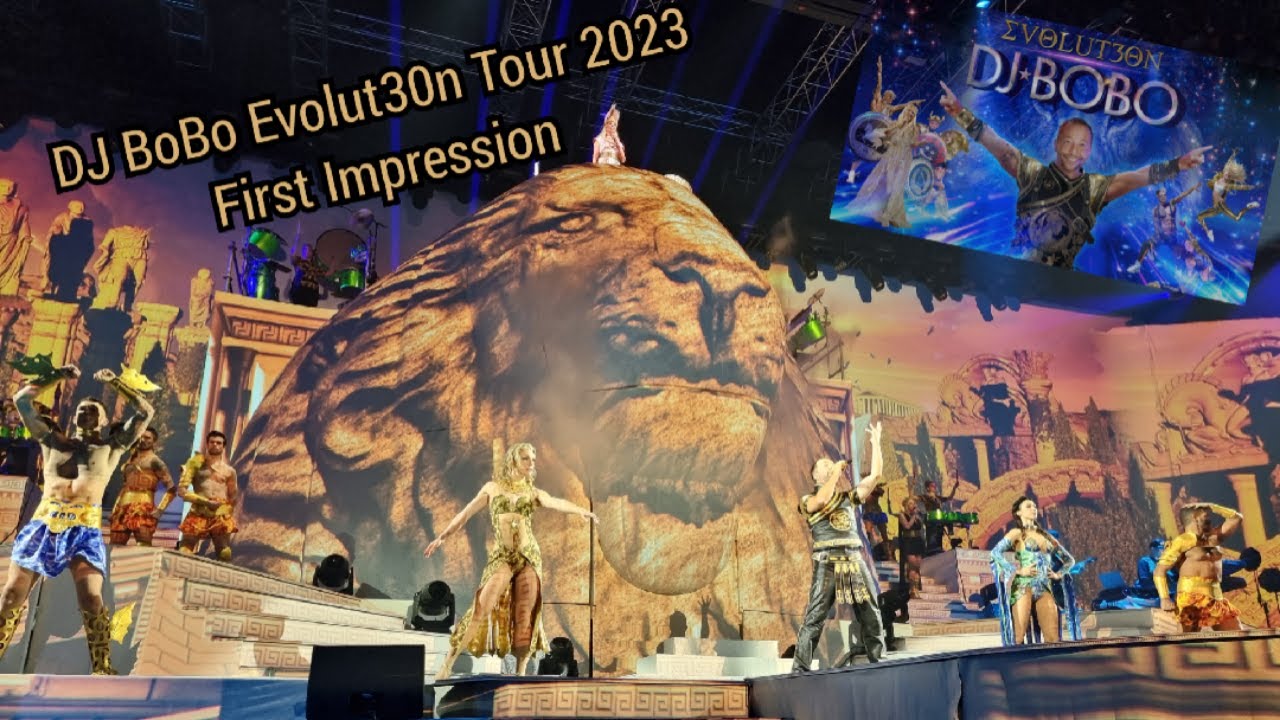 DJ BoBo Evolut30n (Evolution) Tour 2023 - First Impressions - YouTube