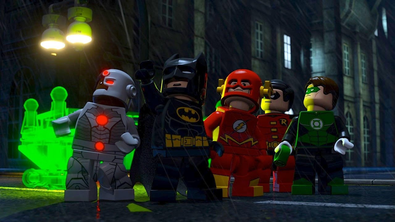 LEGO BATMAN DC RACING FOR KIDS GAME - YouTube