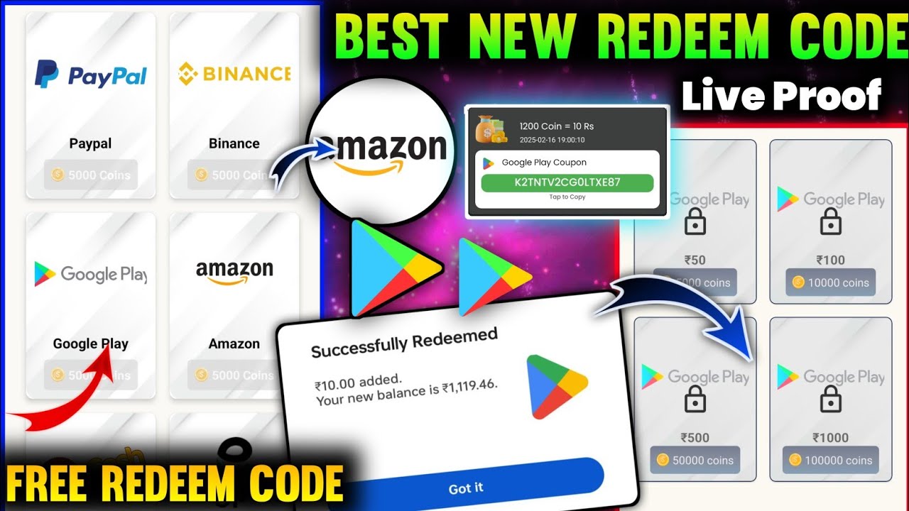 Reward King App New Update | Free Redeem Code | Free Redeem Code App ...