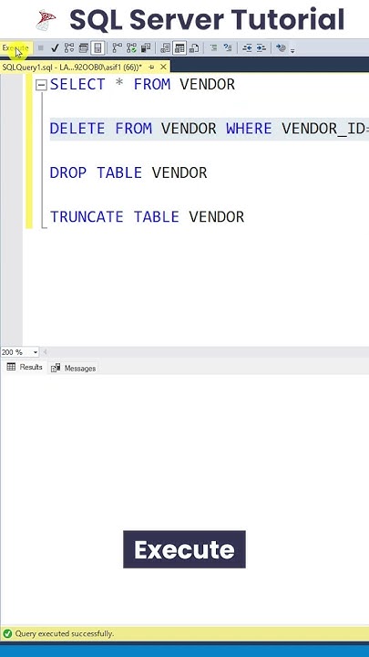 3 Ways to Delete Data from SQL Table in SQL Server - YouTube