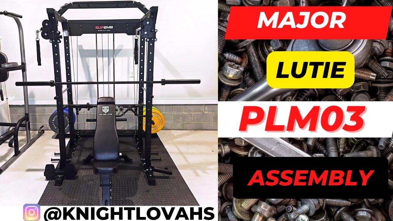How to Install Major Lutie Fitness PLM03 | Power Rack Home Gym | Major ...