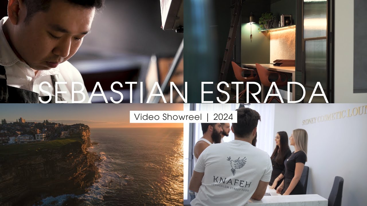 Sebastian Estrada | Video Showreel | 2024 - YouTube