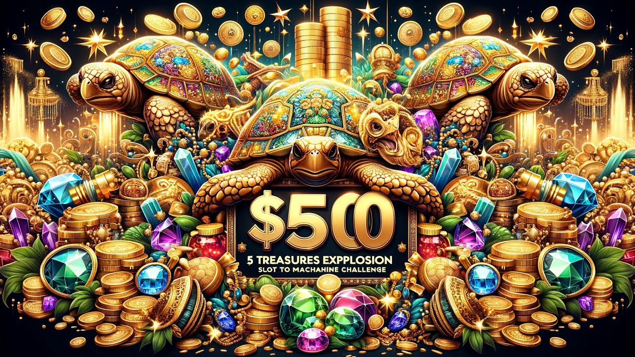 $500 5 Treasures Explosion Slot Machine Challenge - Did I Hit the ...