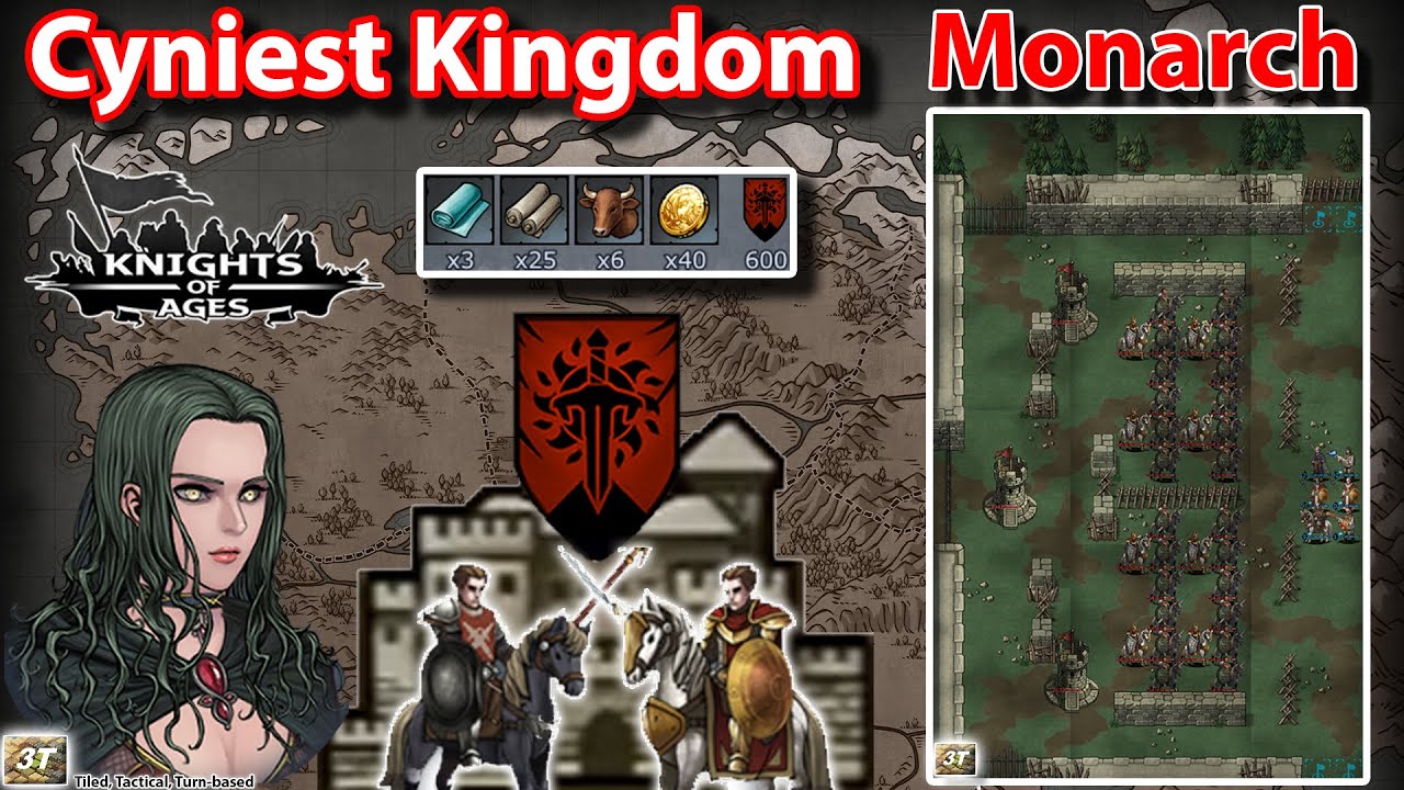 Knights of Ages - Guide to Monarch Fortress - YouTube