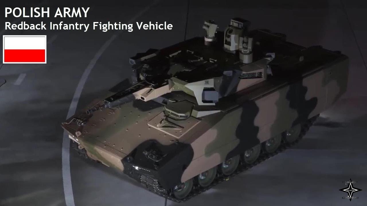 Polish Army Evaluates The Redback Infantry Fighting Vehicle - YouTube