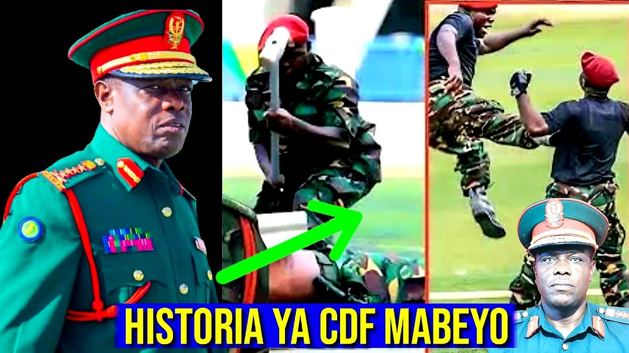 HISTORIA YA KOMANDO CDF MABEYO SAFARI YAKE YA MAISHA ELIMU MPAKA KUWA ...