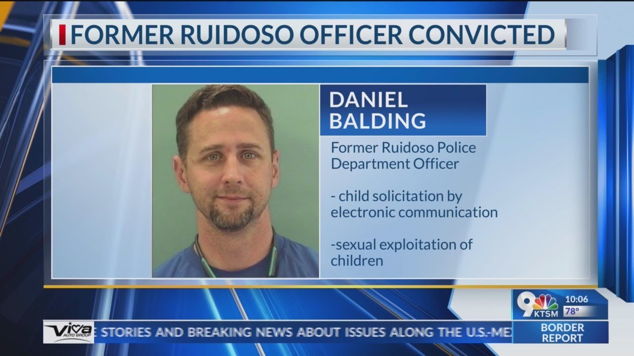 Former Ruidoso police officer convicted of child sexual exploitation ...