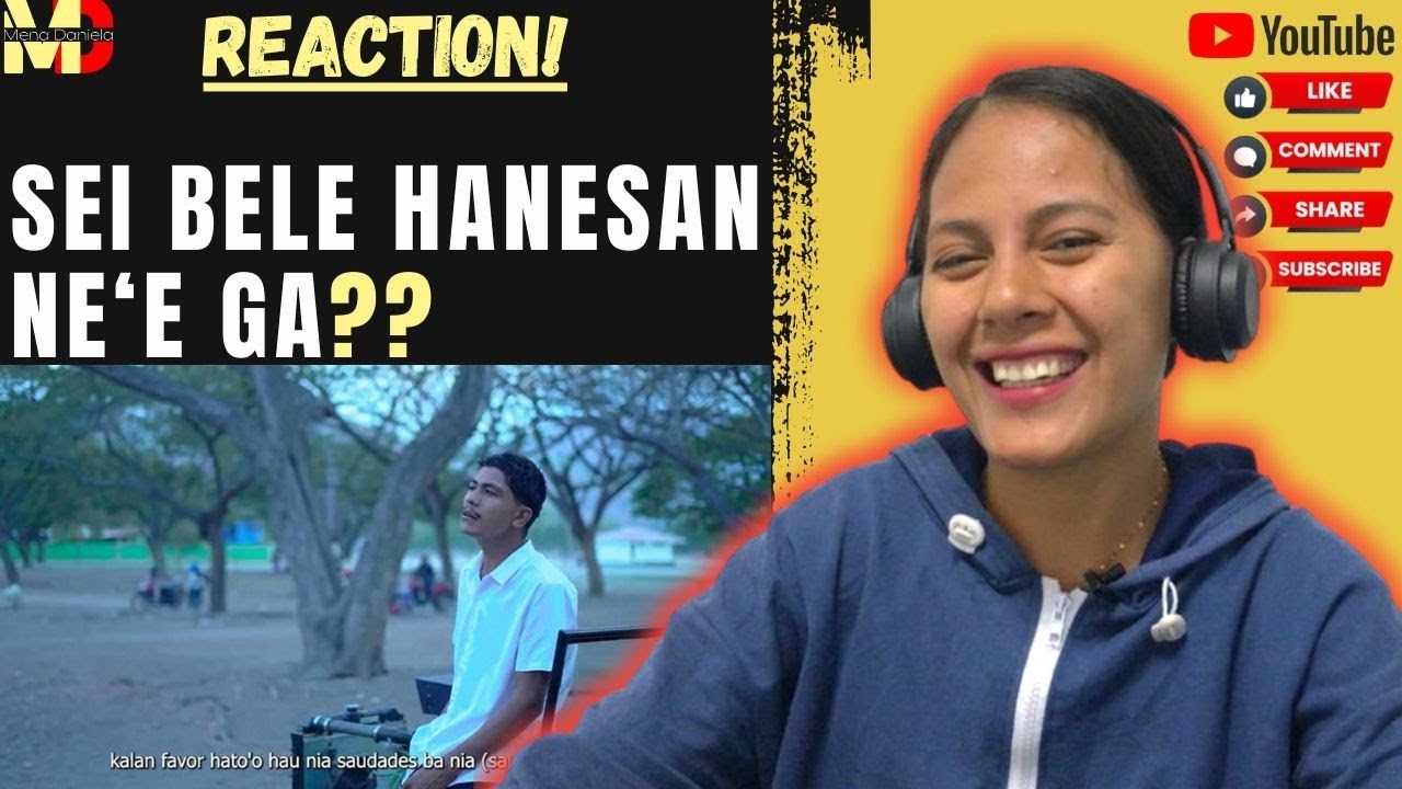 [Reaction] ONE HEART - Hein (Hato'o Saudades Ba Nia) Mena Daniela - YouTube