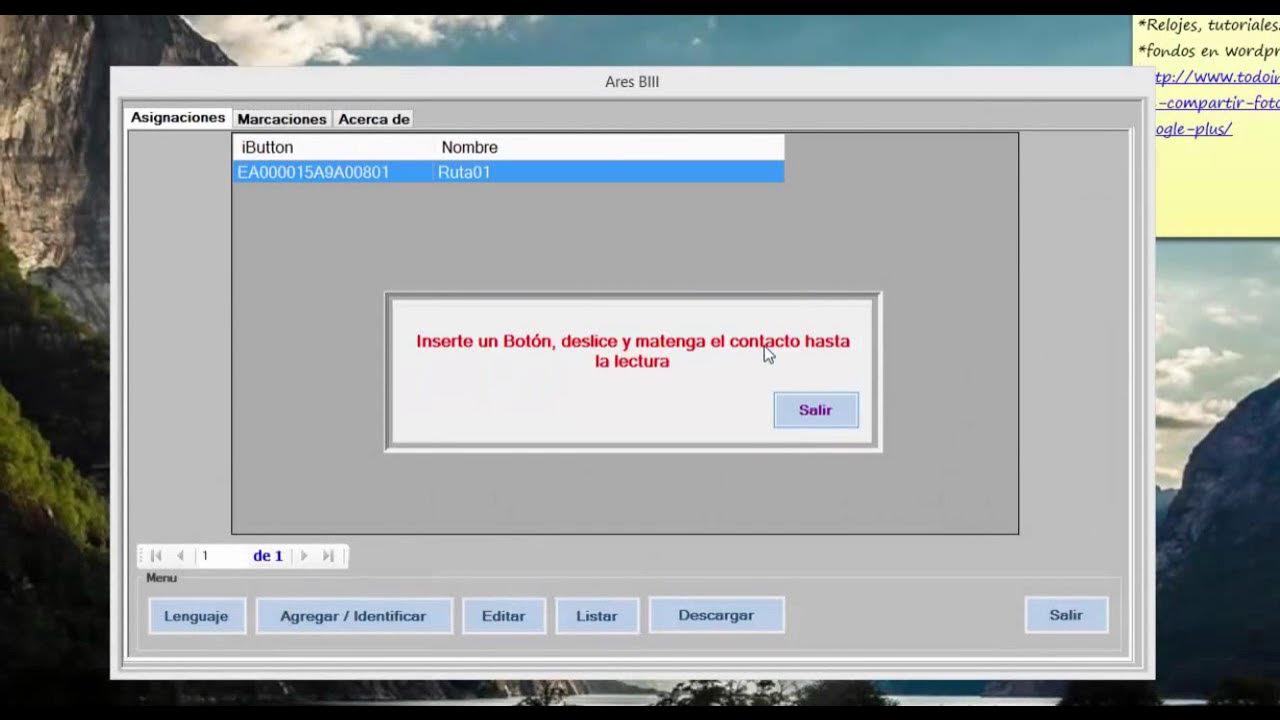 03 Como Grabar las Estaciones iButtons - YouTube