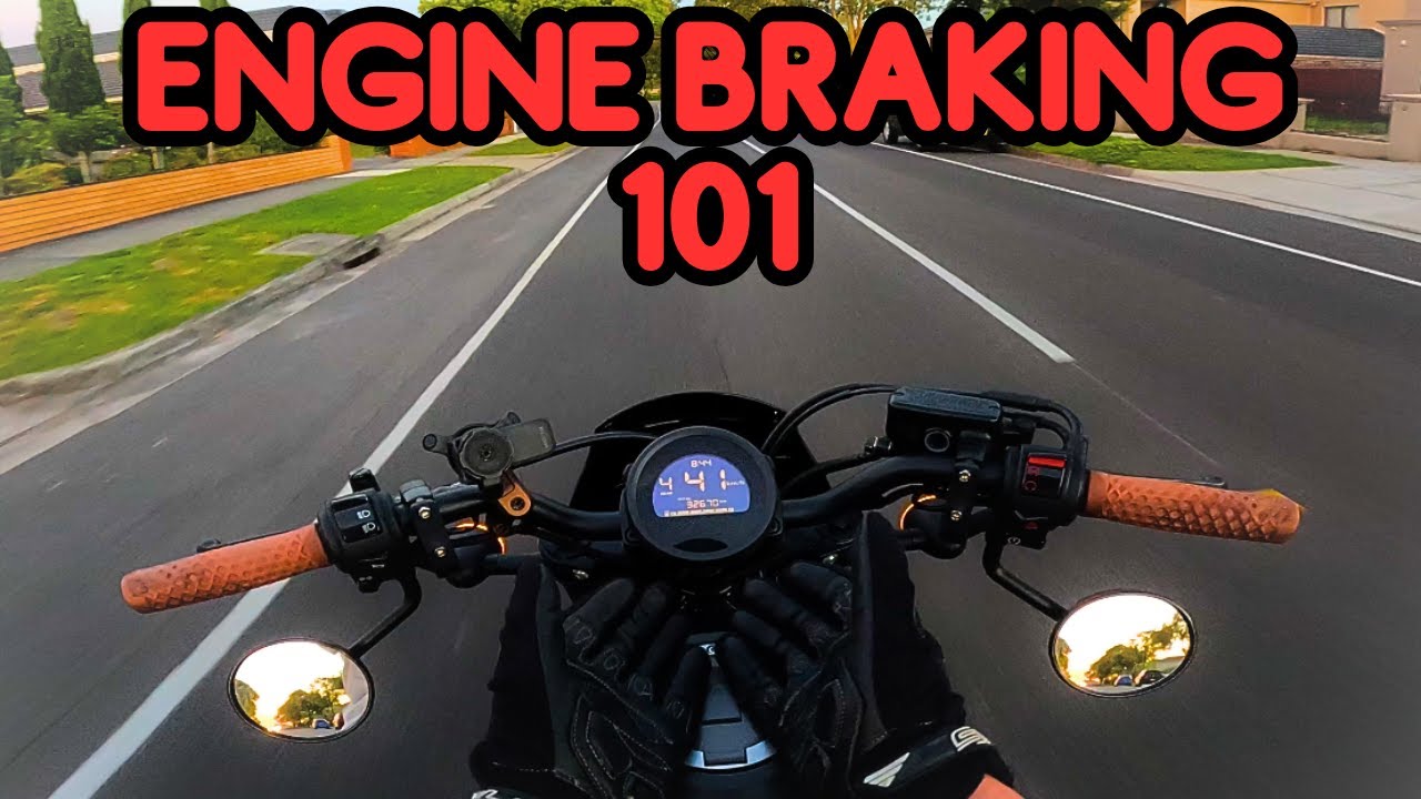 What Is Motorcycle Engine Braking? - YouTube