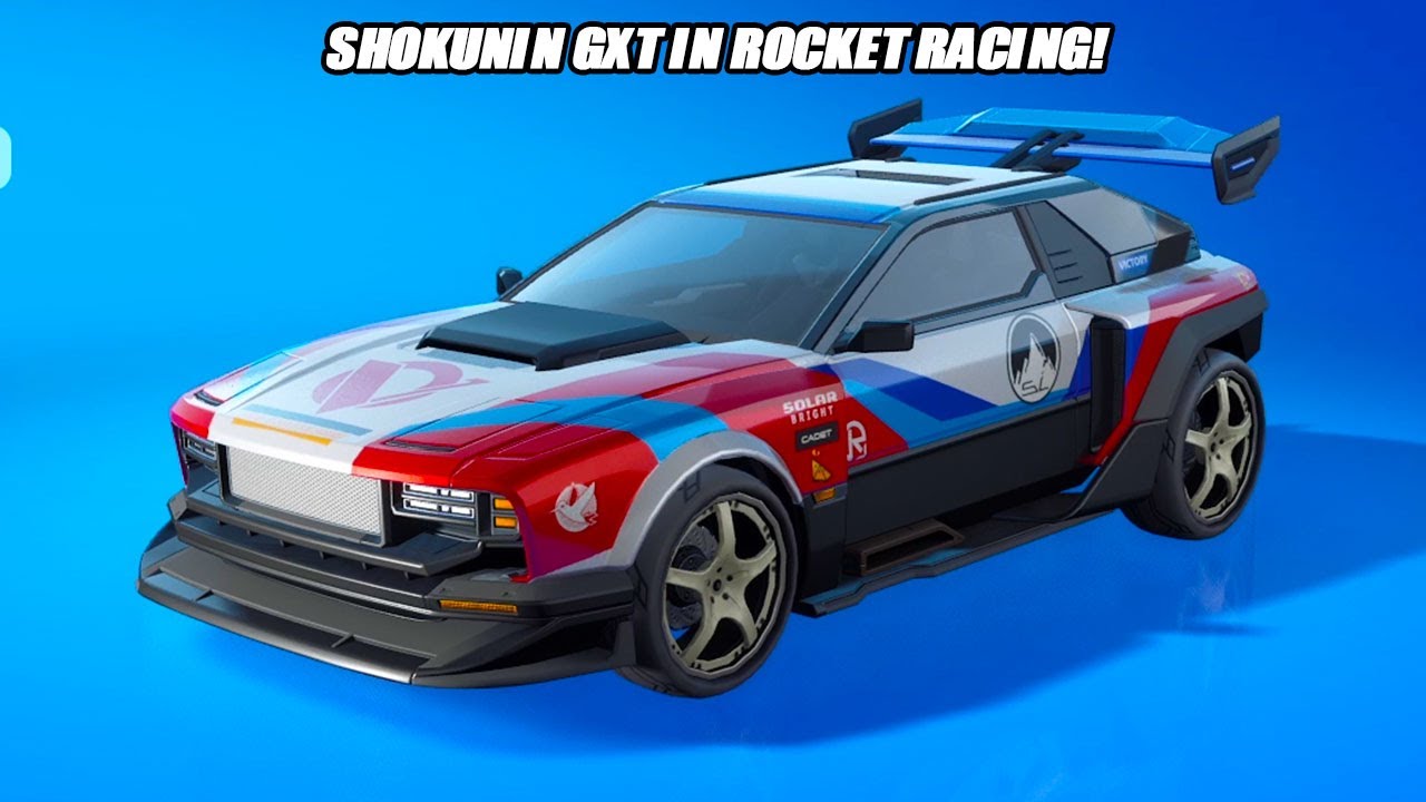 Using The *NEW* Shokunin GXT In Rocket Racing!! - Rocket Racing ...