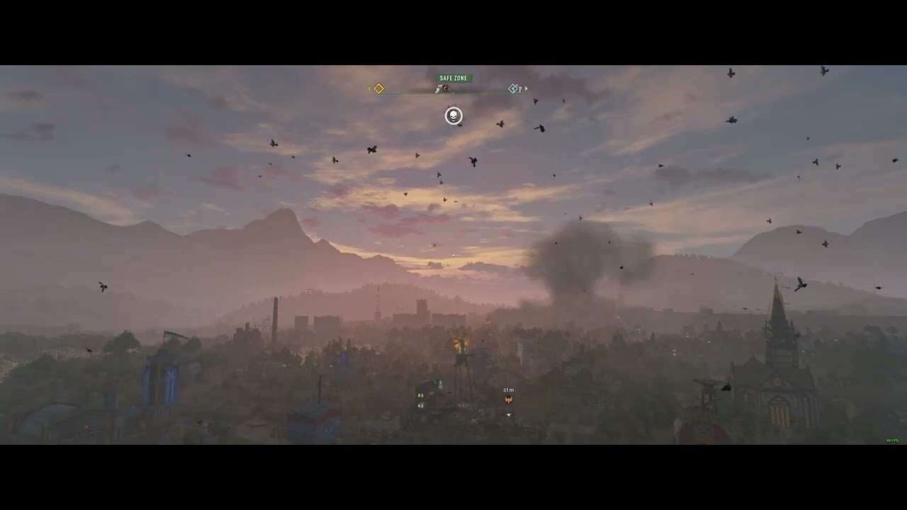 Dying Light 2 - watching the sunset - all the crazies comes out ...