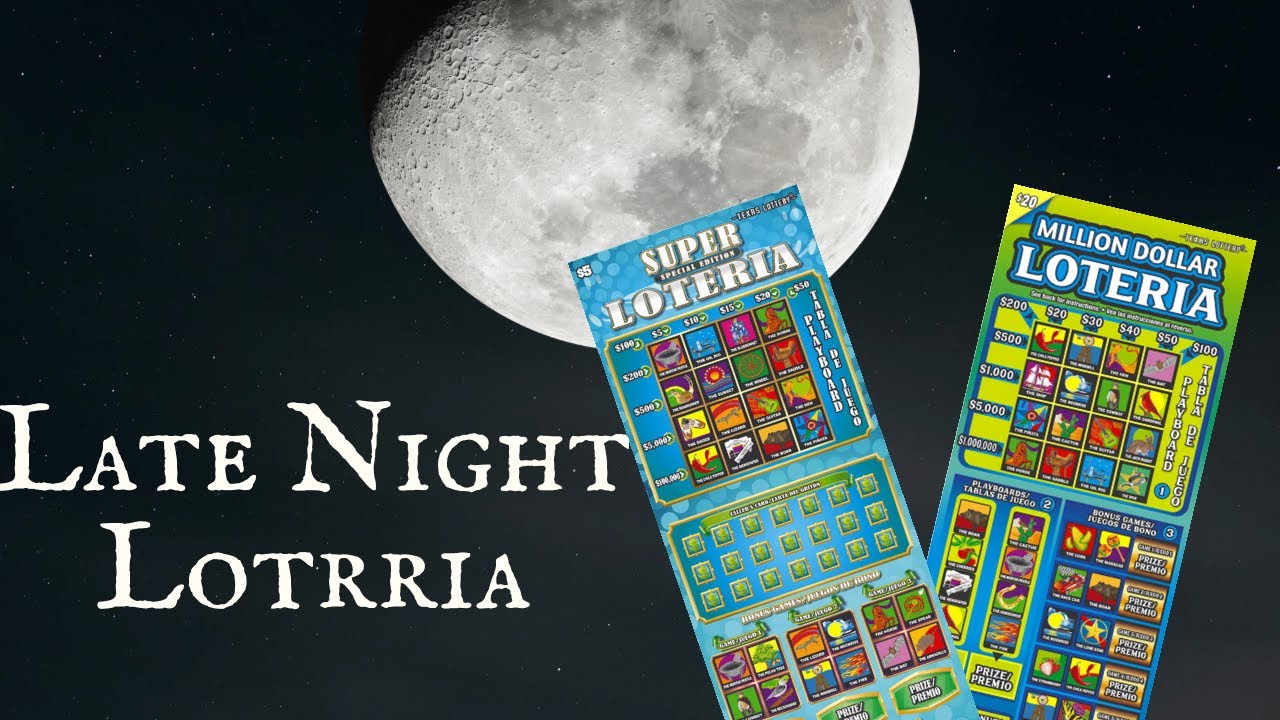 LATE NIGHT LOTERIA 4 SUPER LOTERIA AND MILLION DOLLAR, TEXAS LOTTERY ...
