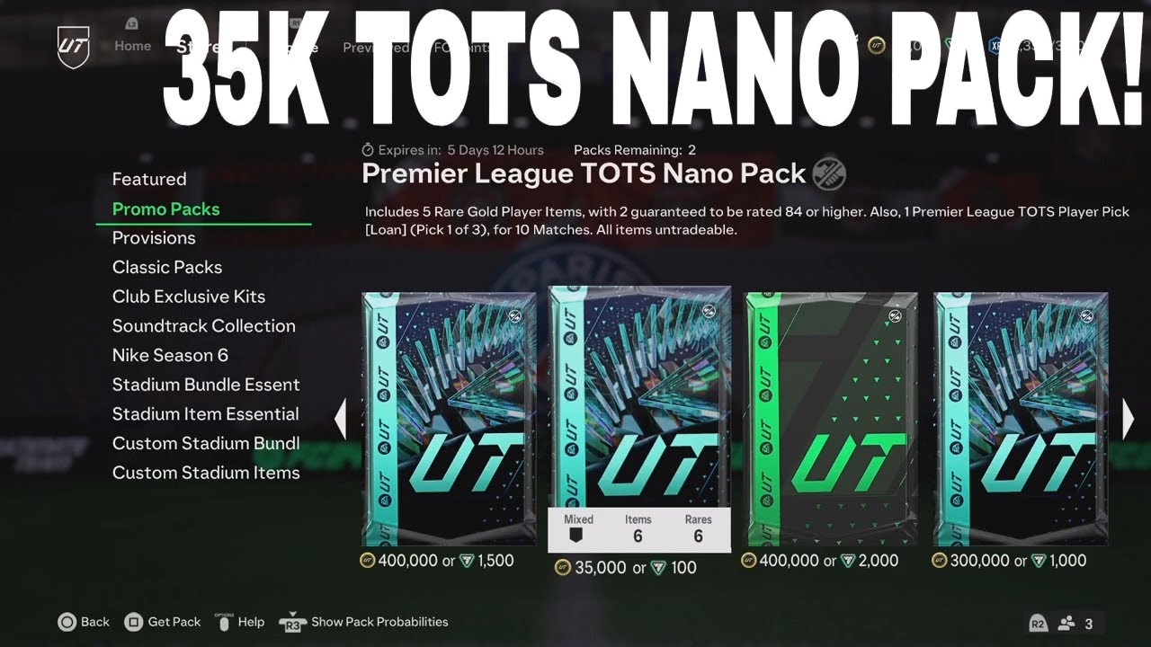The Premier League TOTS Nano Pack! FC 24 Ultimate Team! - YouTube