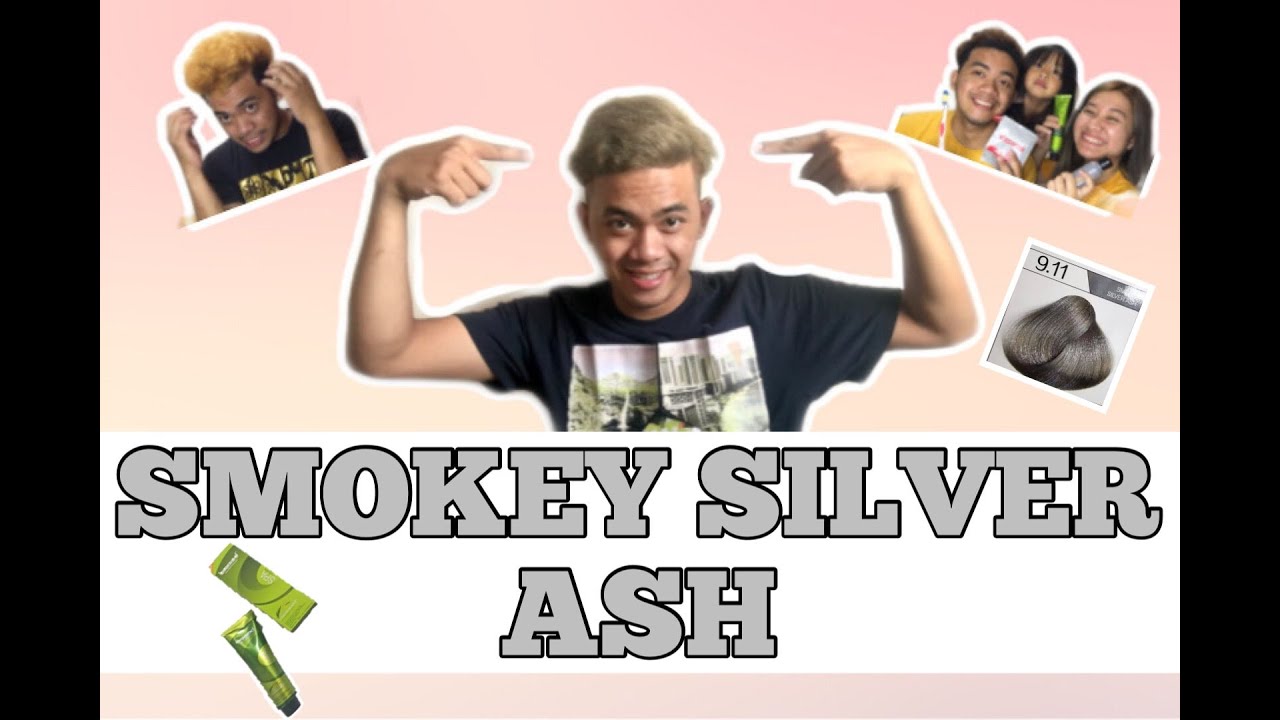 DIY Hair Dye | Smokey Silver Ash (Baka Naman Bremod) - YouTube