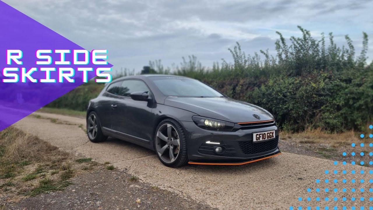 VW SCIROCCO R SIDE SKIRTS INSTALLATION - YouTube