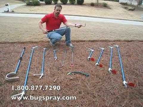 Snake Hooks for handling snakes. - YouTube
