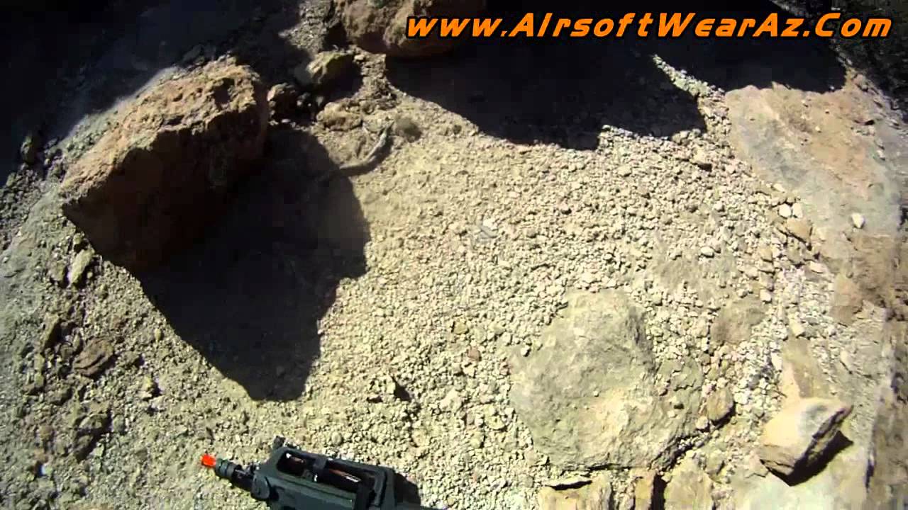 Airsoft Injury (Lights Out Airsoft Team) - YouTube