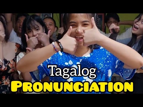 Tagalog Pronunciation Challenge - YouTube
