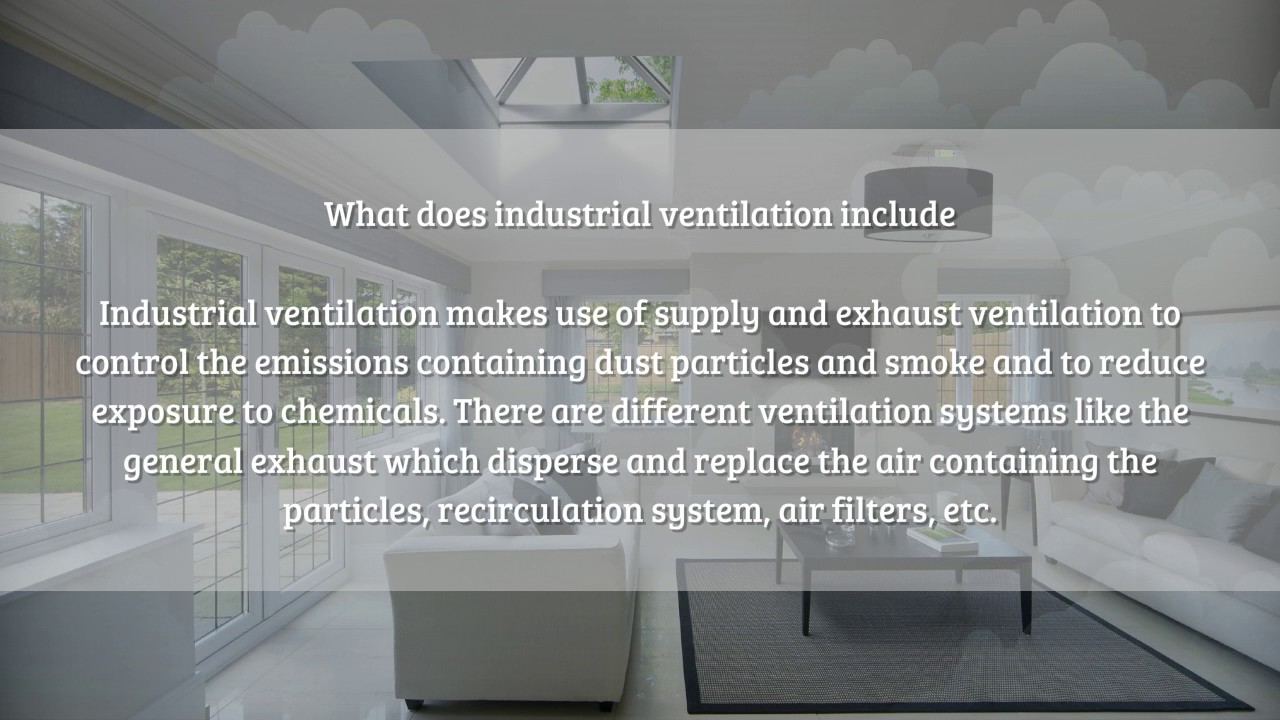 Natural Ventilation: Regulations for Industrial Ventilation - YouTube