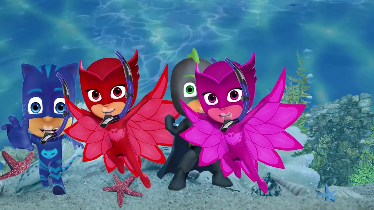 The PJ Masks Hero Finger Family | Nursery Rhymes For Children - YouTube