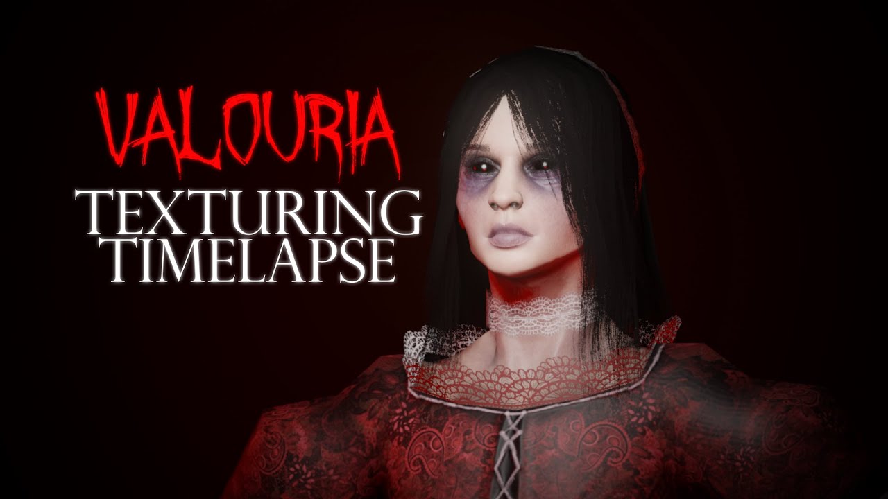 VALOURIA! texturing timelapse - YouTube