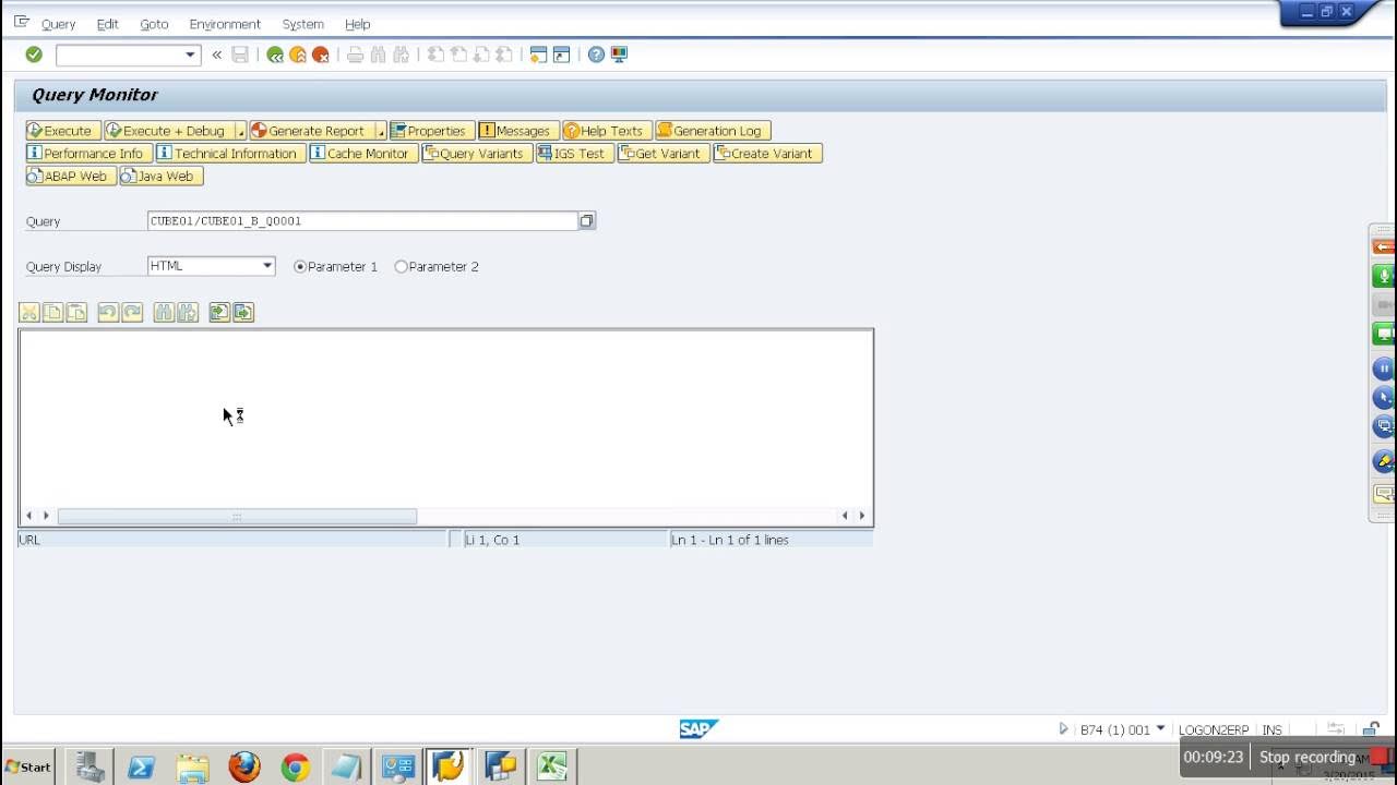 BEx Query Designer Part 4 - YouTube