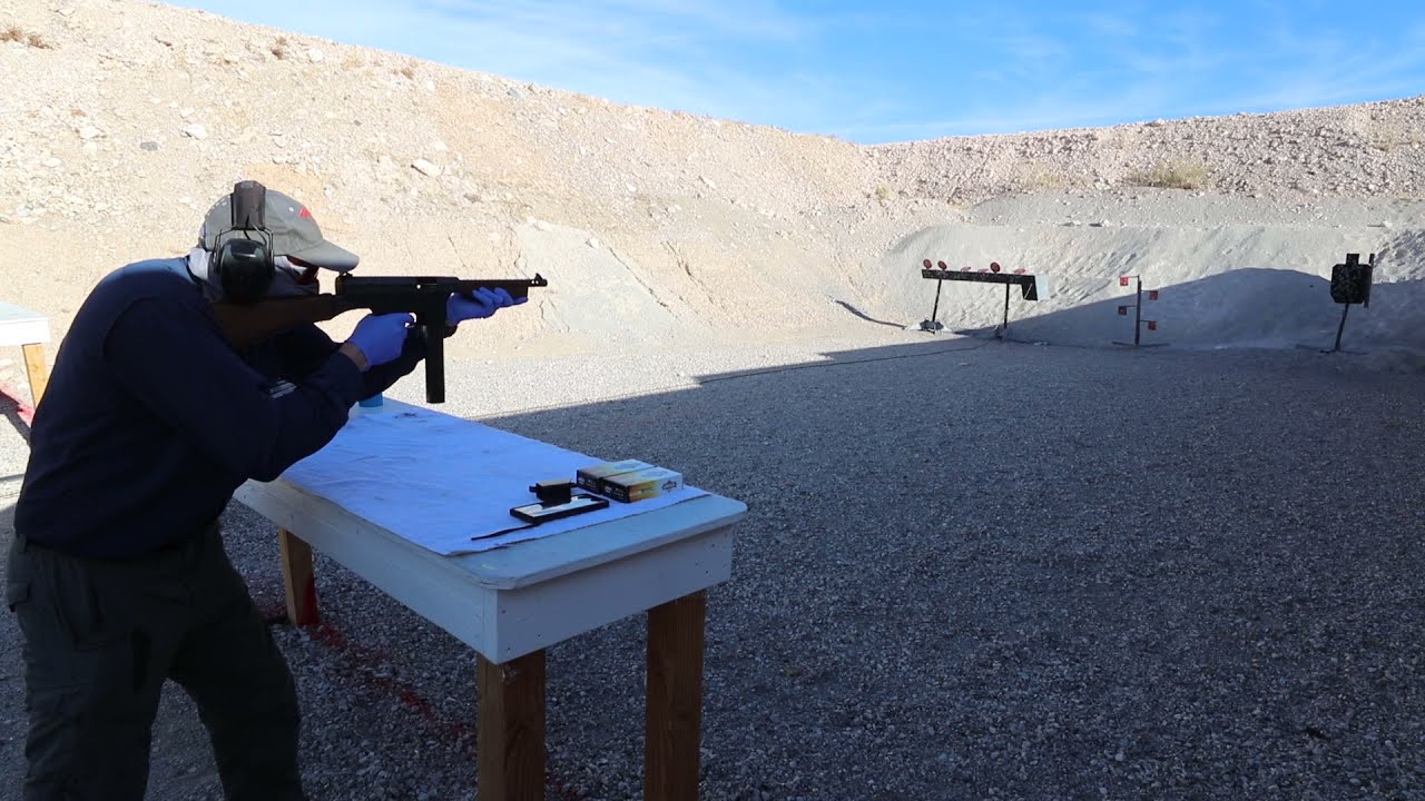 Demro Tac-1A Select-fire Submachinegun - YouTube